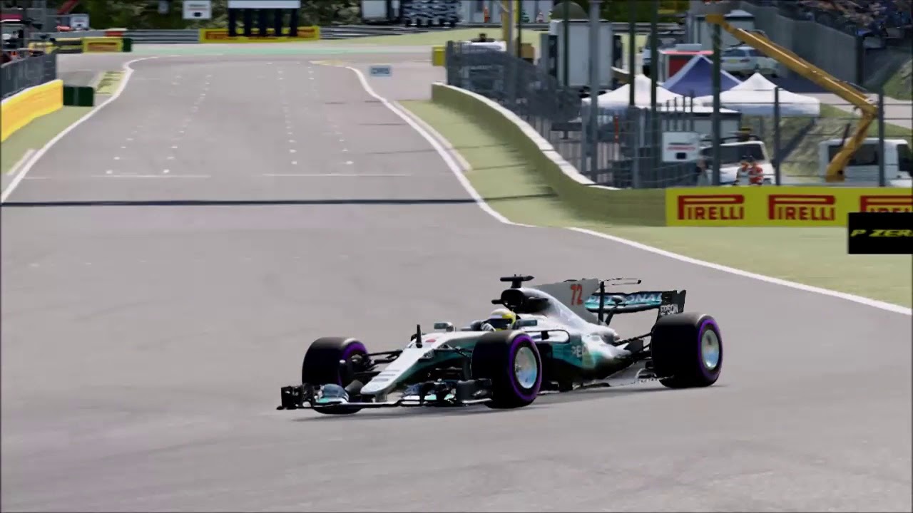 F1 2017 - Spa-Francorchamps Hot Lap (1:41.895) - YouTube