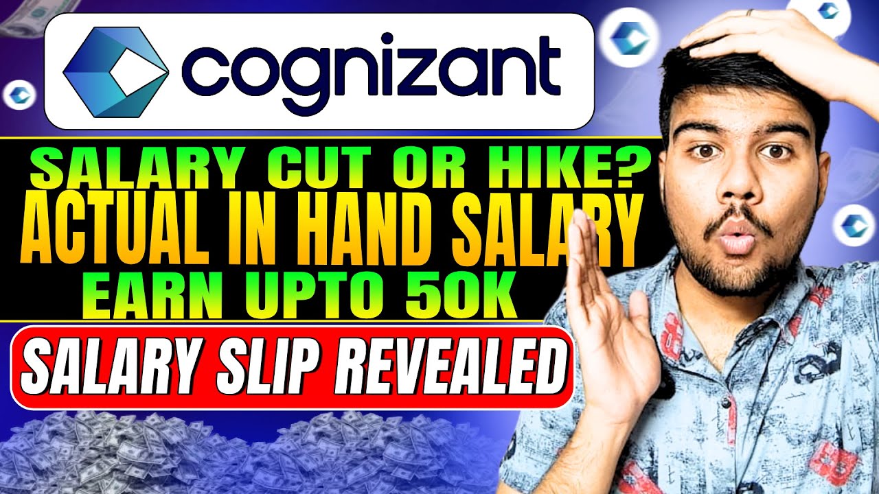 🔥 Cognizant In-Hand Salary 2025 Breakdown | GenC, GenC Pro, Next ...
