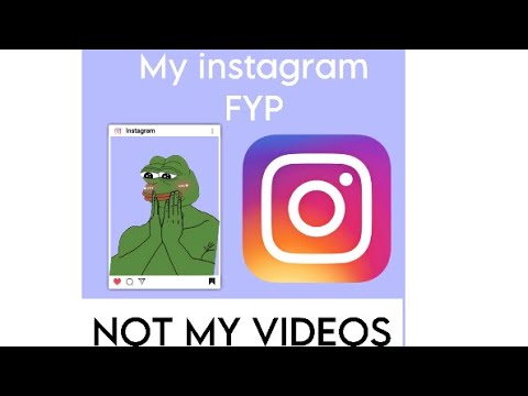My Instagram FYP lol (not my videos) - YouTube