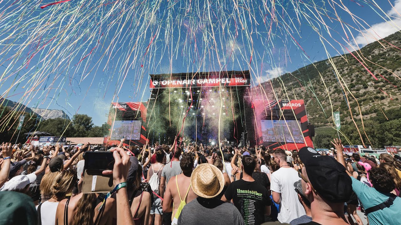 Open Air Gampel I Impressionen vom letzten Festivaltag. - YouTube