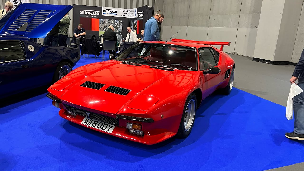 De Tomaso Pantera rare and awesome beast - YouTube