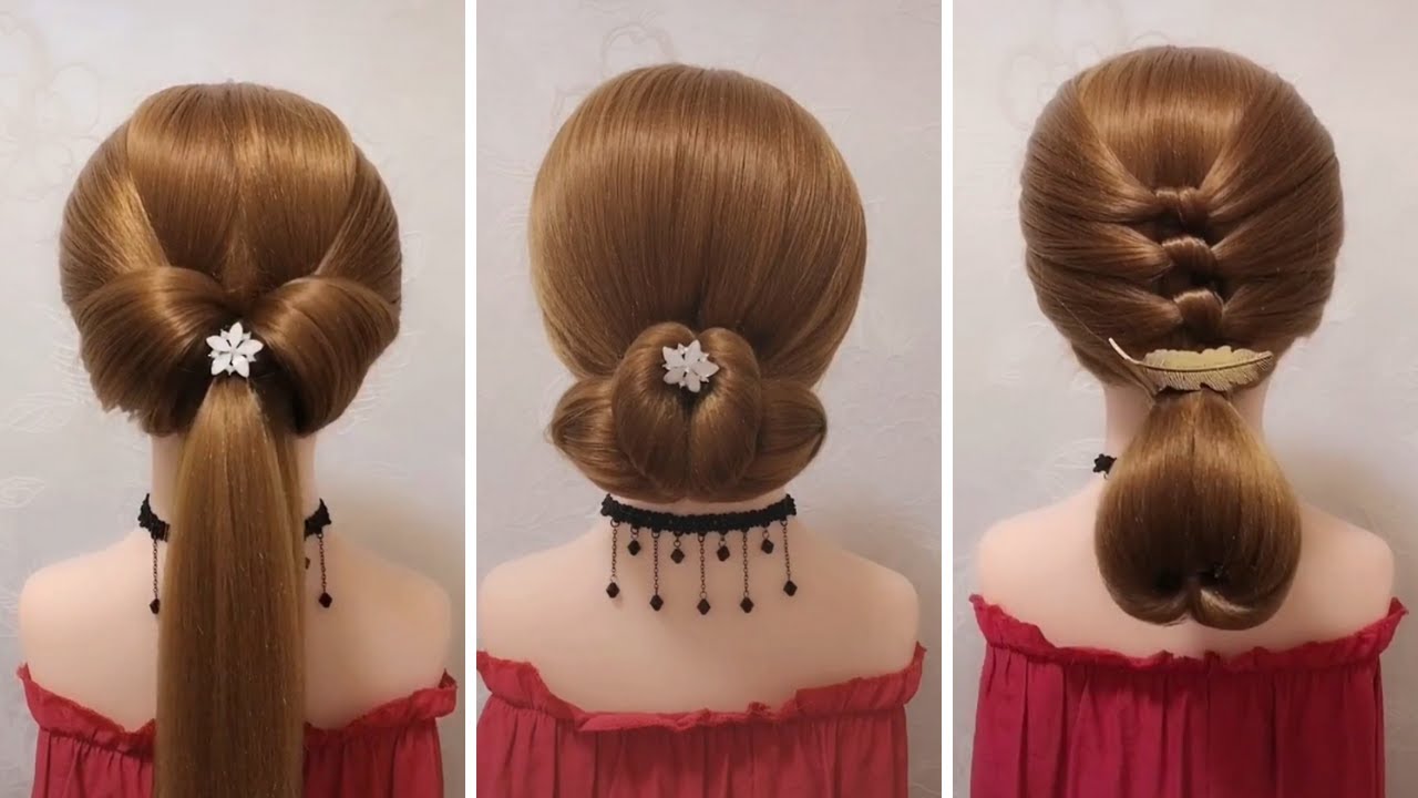 Qizlar uchun 24 Ajoyib Soch Turmaklari - YouTube