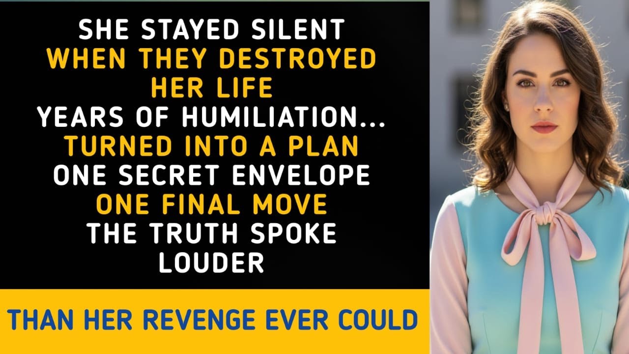 She Was Silent for Years — Then That Envelope Spoke for Her Revenge ...