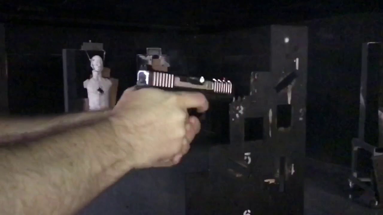 Glock 19 polished nickel - YouTube