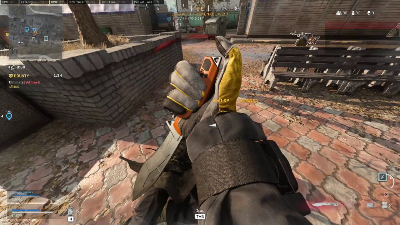 Warzone knife - YouTube