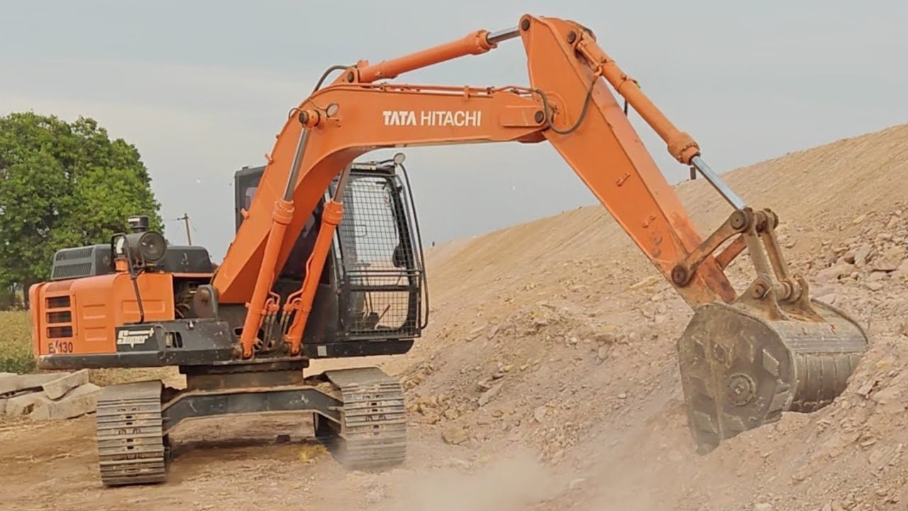 Tata Hitachi Ex110 Hydraulic service work How to change the ARM SEAL ...