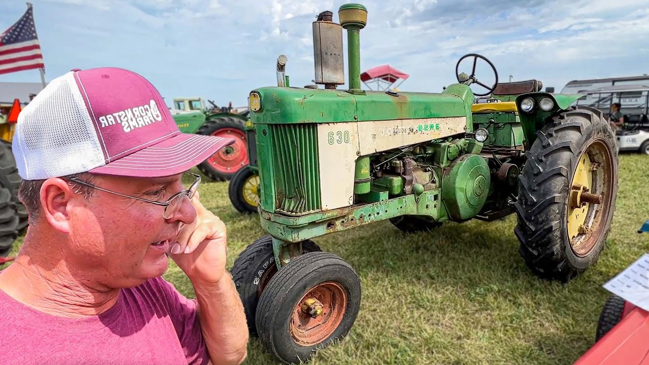 SURPRISING DAD WITH HIS CHILDHOOD TRACTOR - YouTube