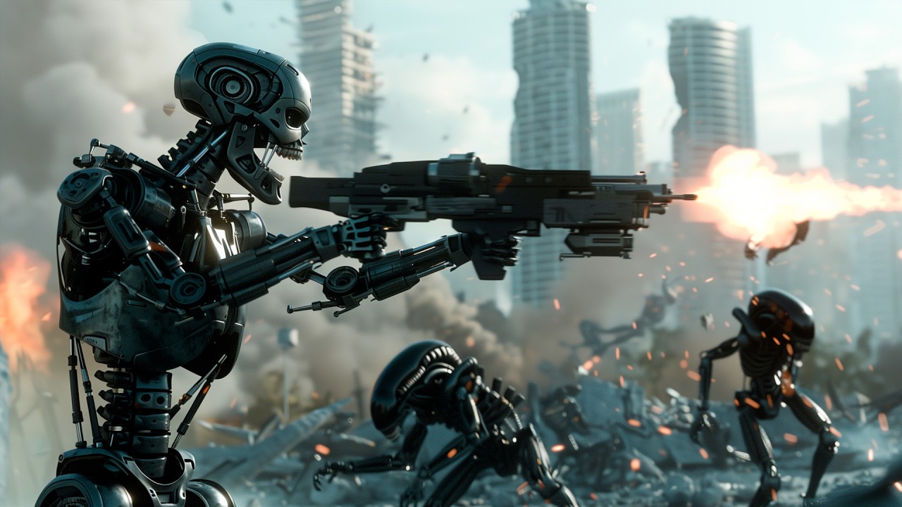 Pandora's Box! 1,000,000 Xenomorphs VS 300,000 Terminators - Epic ...