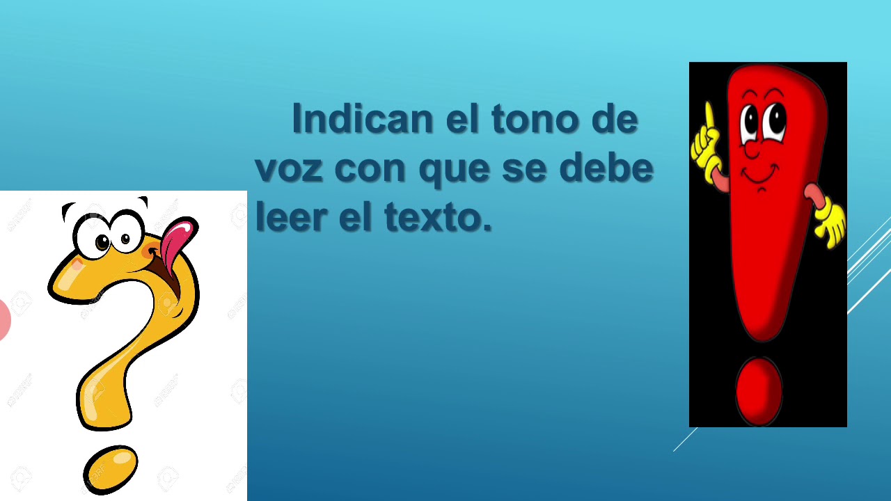 Los signos de entonación - YouTube