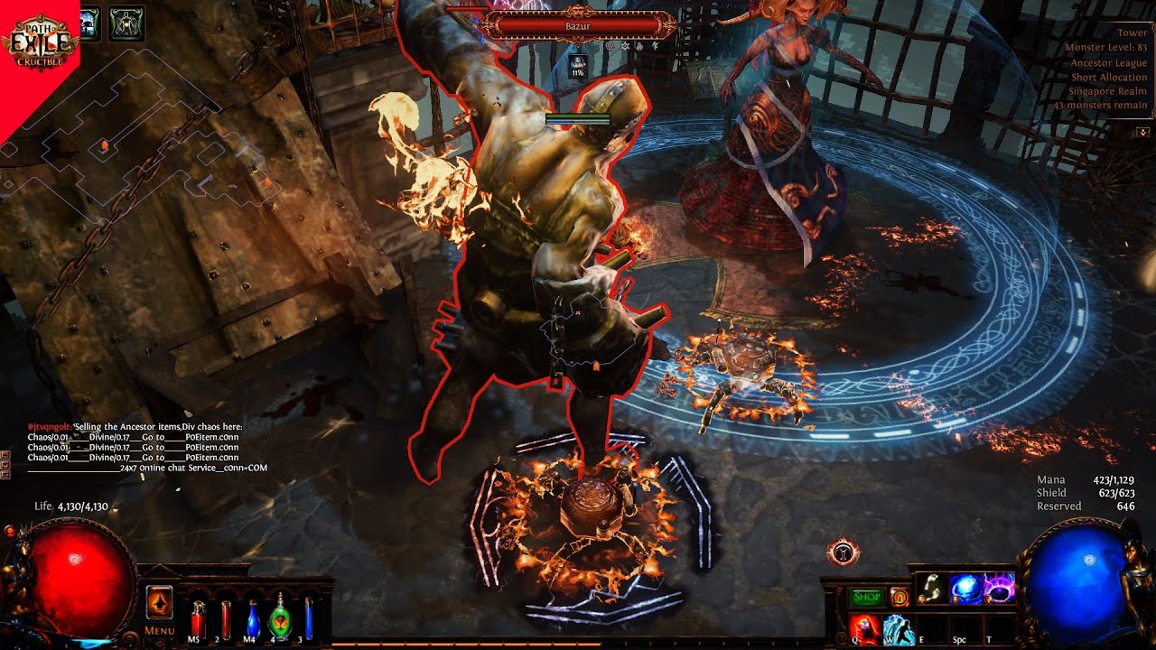 tower map runs to unlock hideout | Path Of Exile Live - YouTube