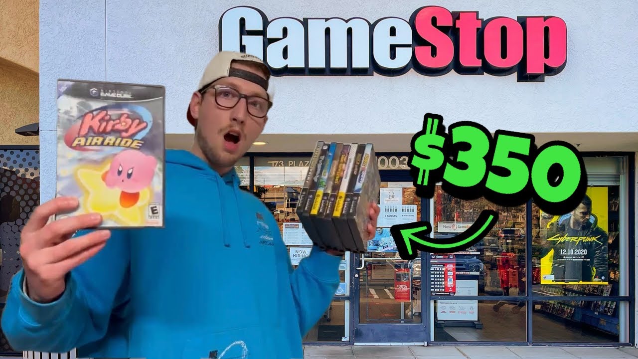 Buying $350 worth of GameCube games from GameStop in 2024!!!!! - YouTube
