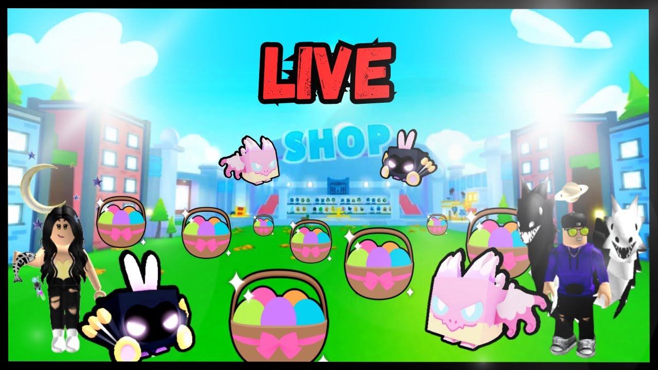 *Live* Mass Easter gift opening in PSX + Grinding and AFK Hatching for ...