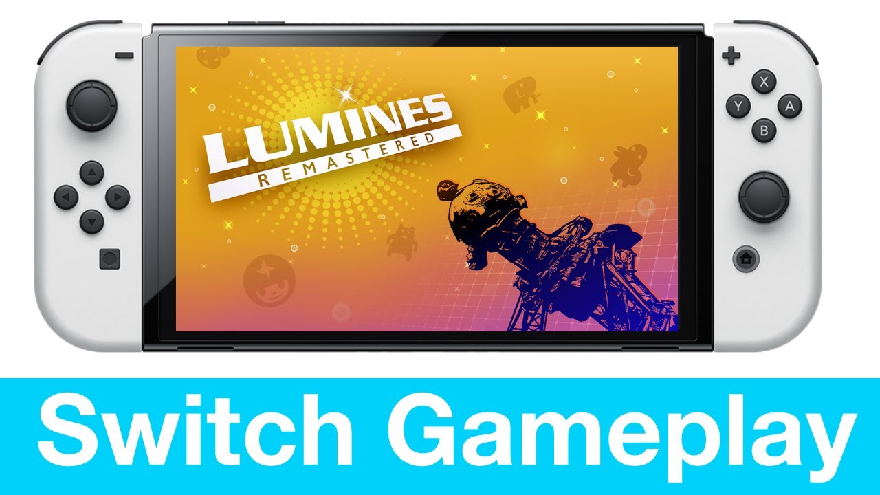 Lumines Remastered Nintendo Switch Gameplay - YouTube