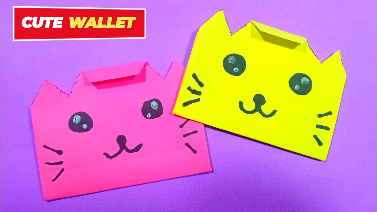How To Fold an Origami Wallet - Hello Origami Loverz - YouTube