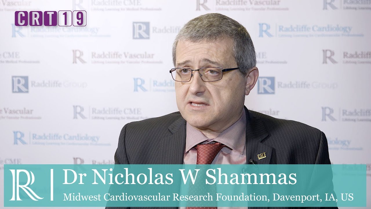 CRT 2019: SAFE-DCB registry - Dr Nicholas W Shammas - YouTube