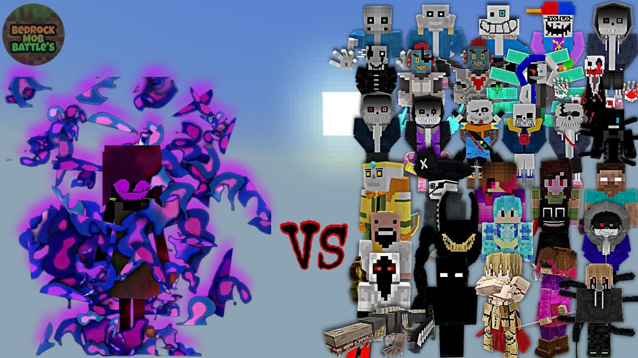 Nightmare ****** (Updated) vs OP Classic Bosses | Minecraft Bedrock ...