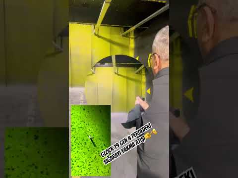 Glock 19 gen 4 sigaraya diklemesine atış mesafe 7 metre🫵🫶