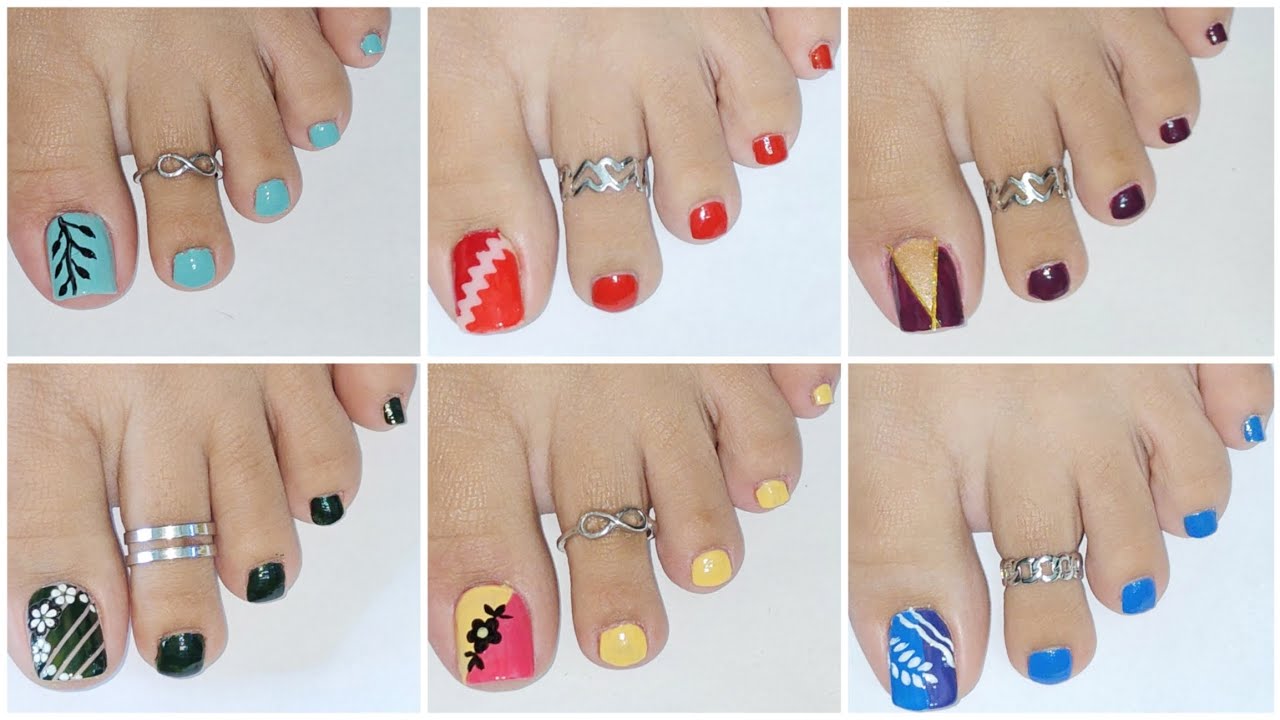 Glamorous Toe Nail Art for Perfect Pedicures | Best foot nail designs ...
