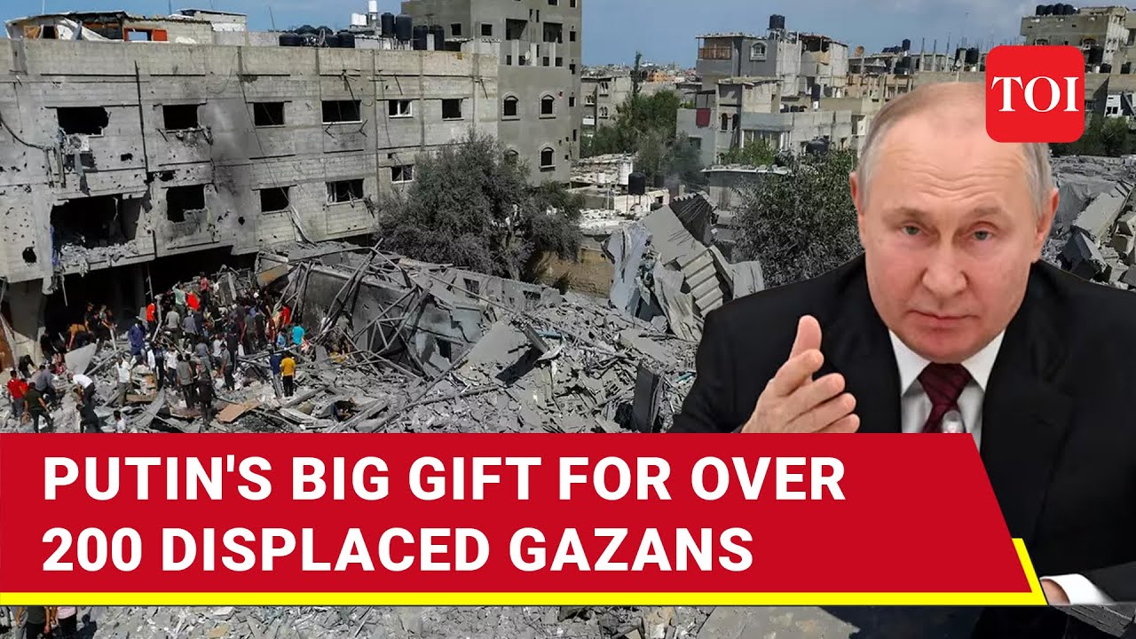 Putin's Aide Gifts New Homes To Gazans In Russia's Chechen Region Amid ...