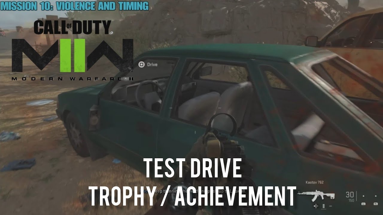 Call of Duty Modern Warfare 2 - Test Drive Trophy / Achievement Guide ...