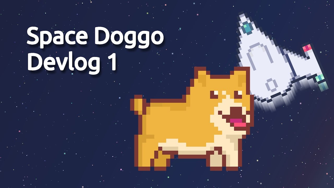 Space Doggo - Devlog 1 - Showing off new project - YouTube