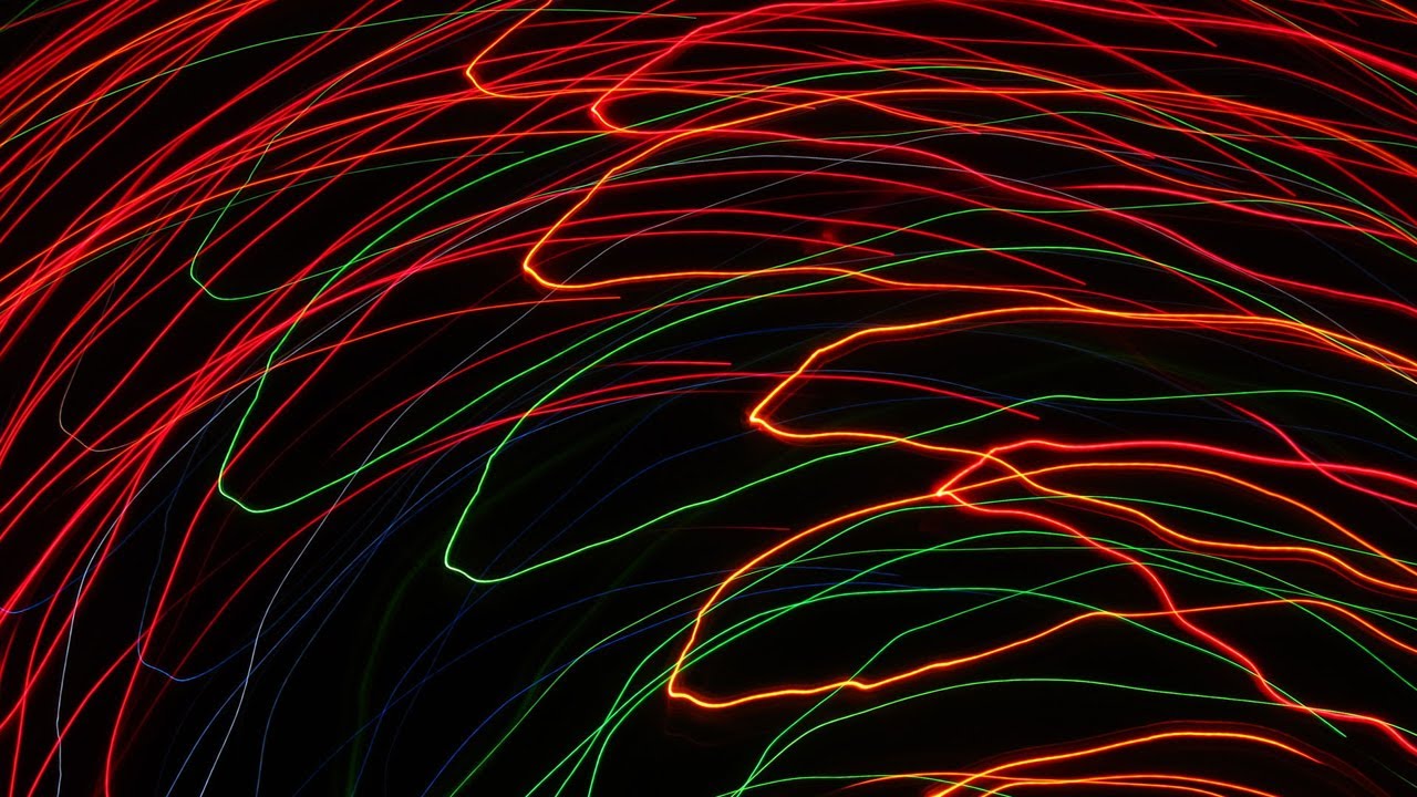 Slow Shutter Speed Photography Lights