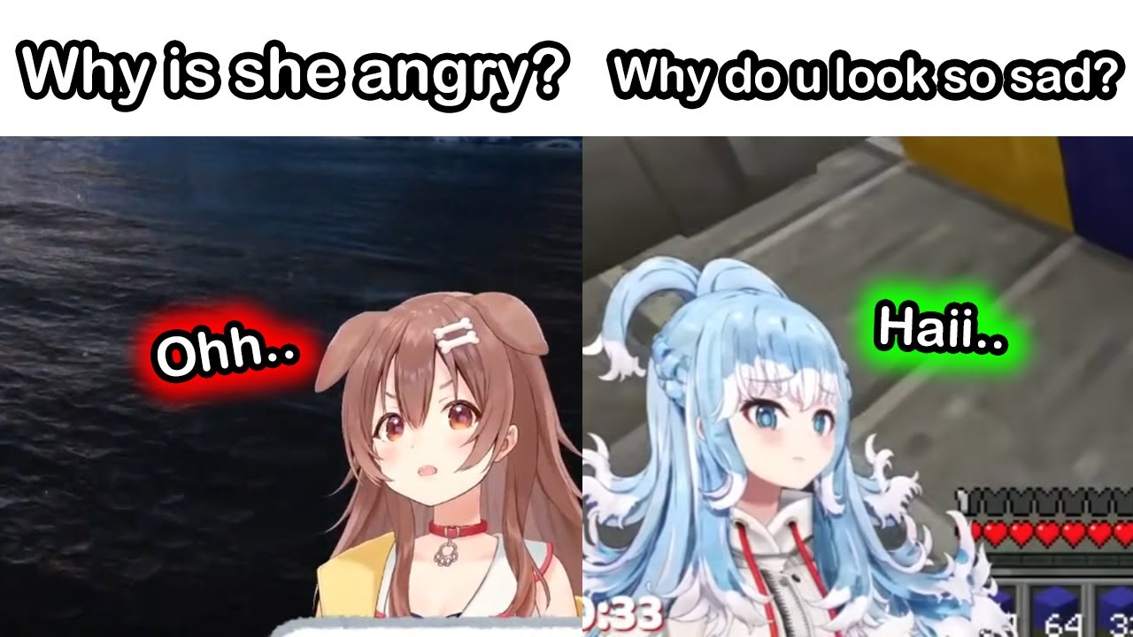 Why Is She Angry VS Why Do You Look So Sad.. - YouTube