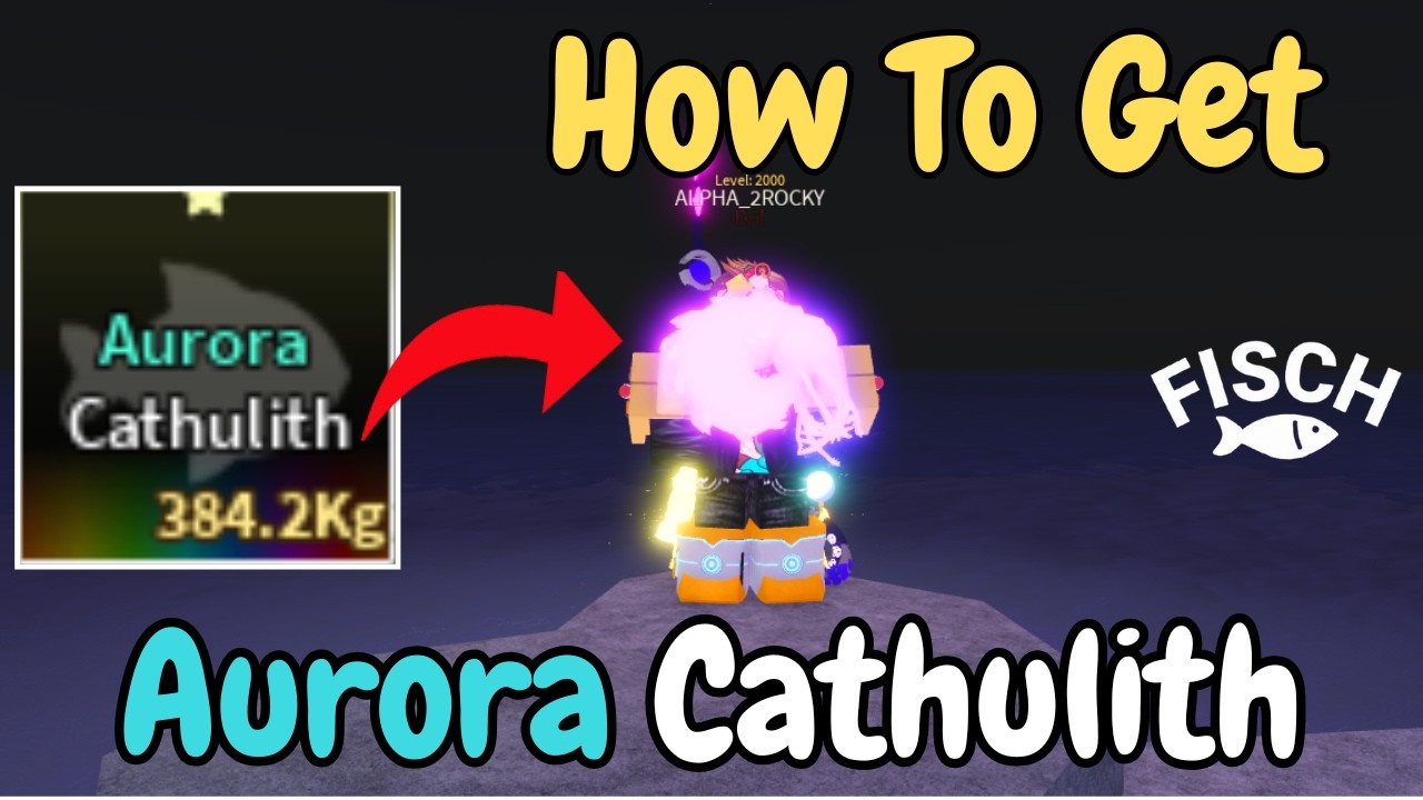 How to Get Aurora Cathulith in Fisch | Roblox - YouTube