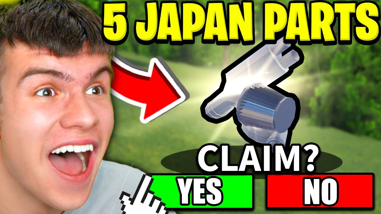 How To FIND ALL 5 JAPAN PART LOCATIONS In DRIVE WORLD! (Roblox ...