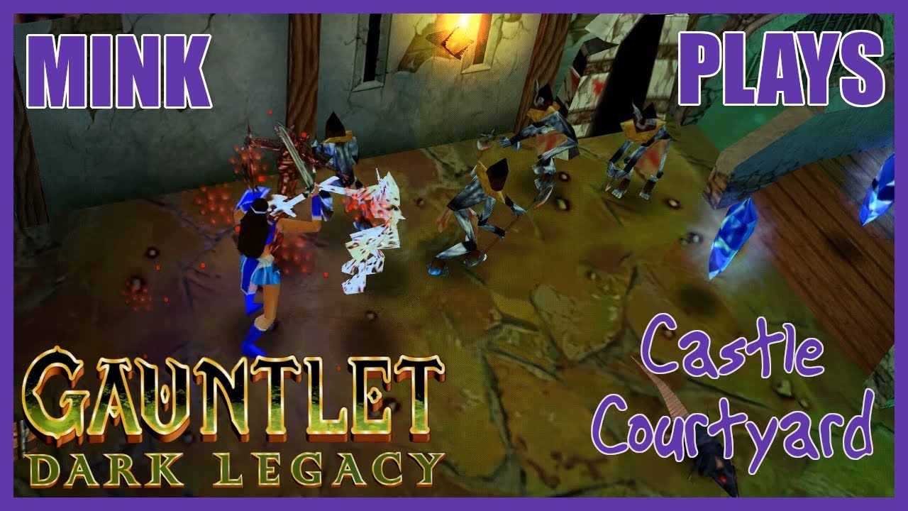 Gauntlet: Dark Legacy [PS2] - 10 - Castle Courtyard - YouTube