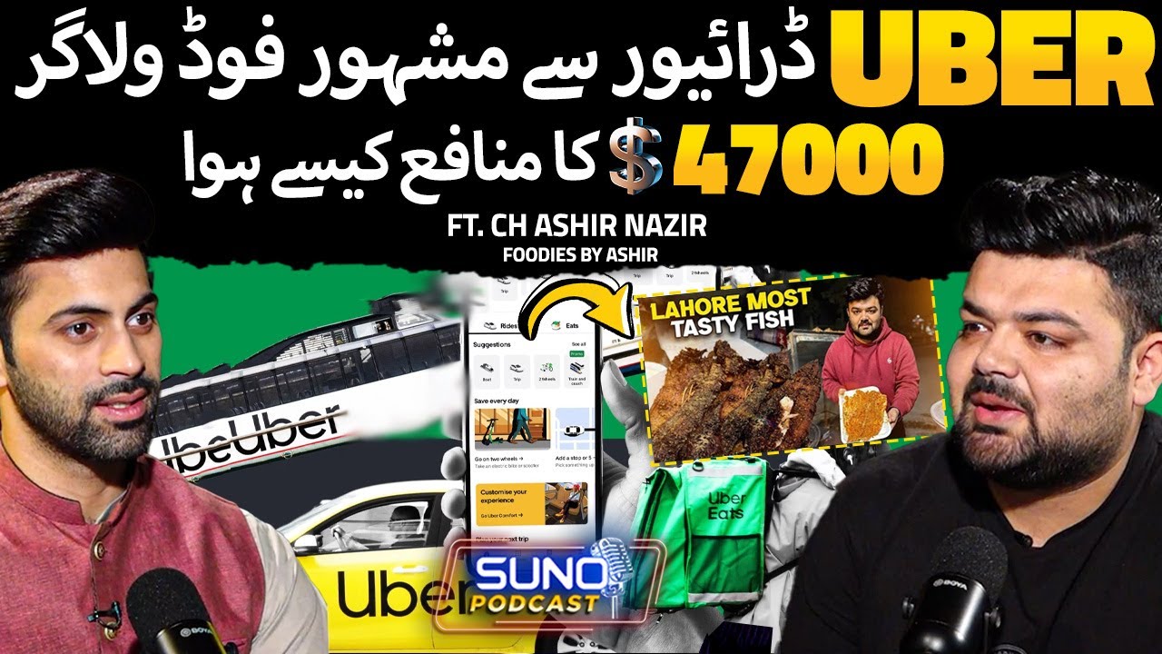 The Inspiring Journey of Foodies by Ashir | From Uber Driver to Content Creator | Suno Digital ...