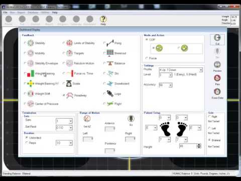 HUMAC Balance Demo - short - YouTube