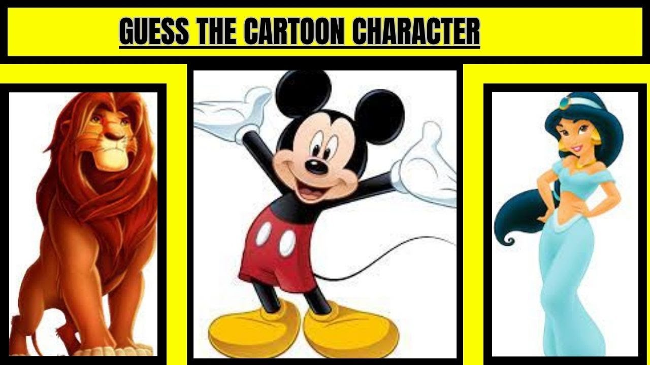 ||Guess the Cartoon Character Name |Challenge Your Friends||Wonders ...