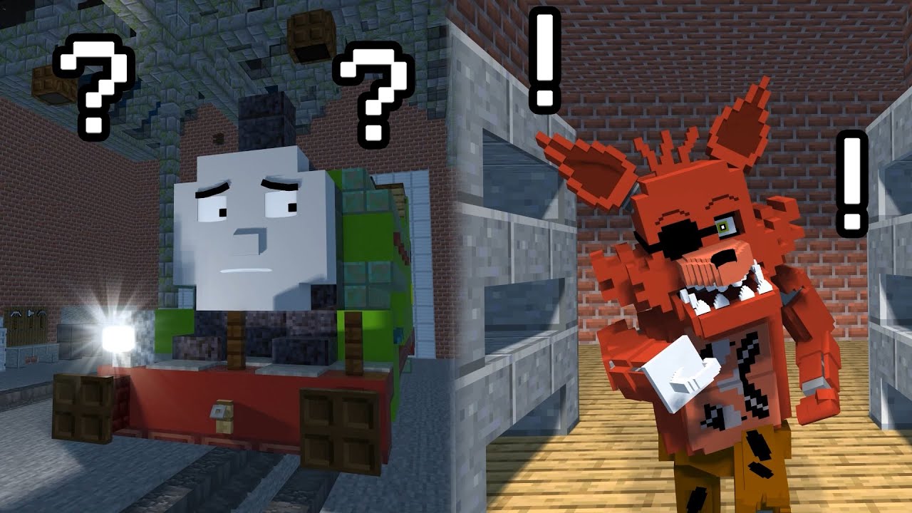 PERCY MEETS! FOXY THE PIRATE! IN MINECRAFT ANIMATION! - YouTube