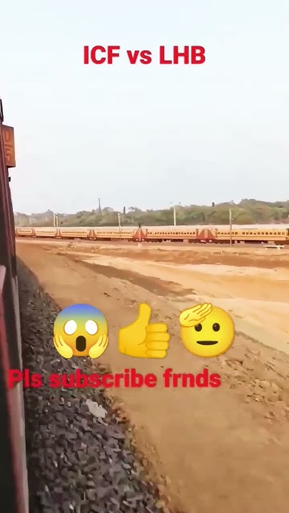 ICF vs LHB parallel train Rece||#indianrailways #railways #shorts #youtubeshorts #train - YouTube