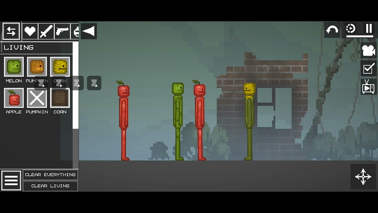 Melon Playground in Sword Fight 💪 (Melon Playground Animation) - YouTube