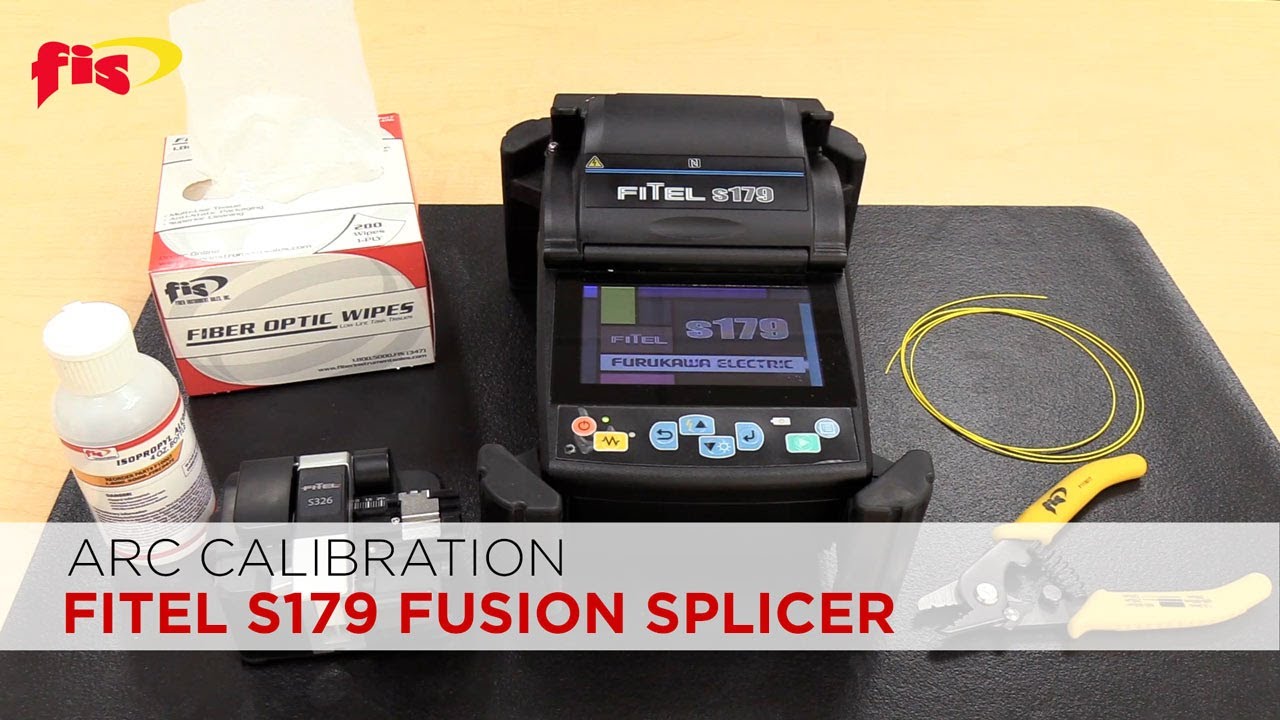 Arc Calibration on a Fitel S179 Core Alignment Fusion Splicer | Fiber ...