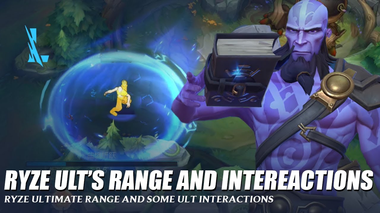 Ryze Ult Range and Some Ult Interactions - Wild Rift - YouTube