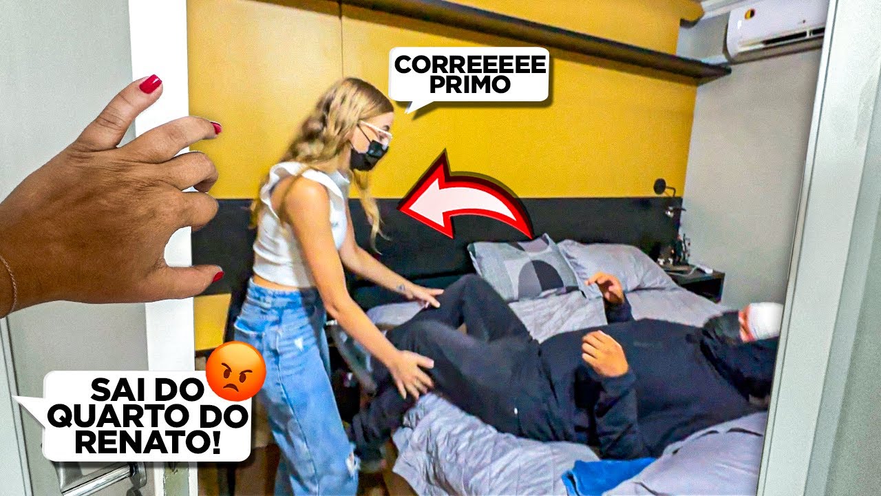 🚨EXPULSEI O PRIMO ESTRANHO E A KAVIC DO QUARTO DO RENATO - YouTube