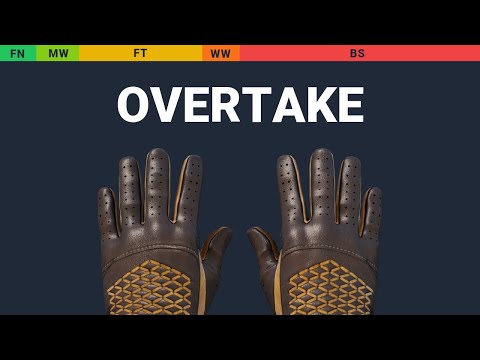 Driver Gloves Overtake - Skin Float And Wear Preview
