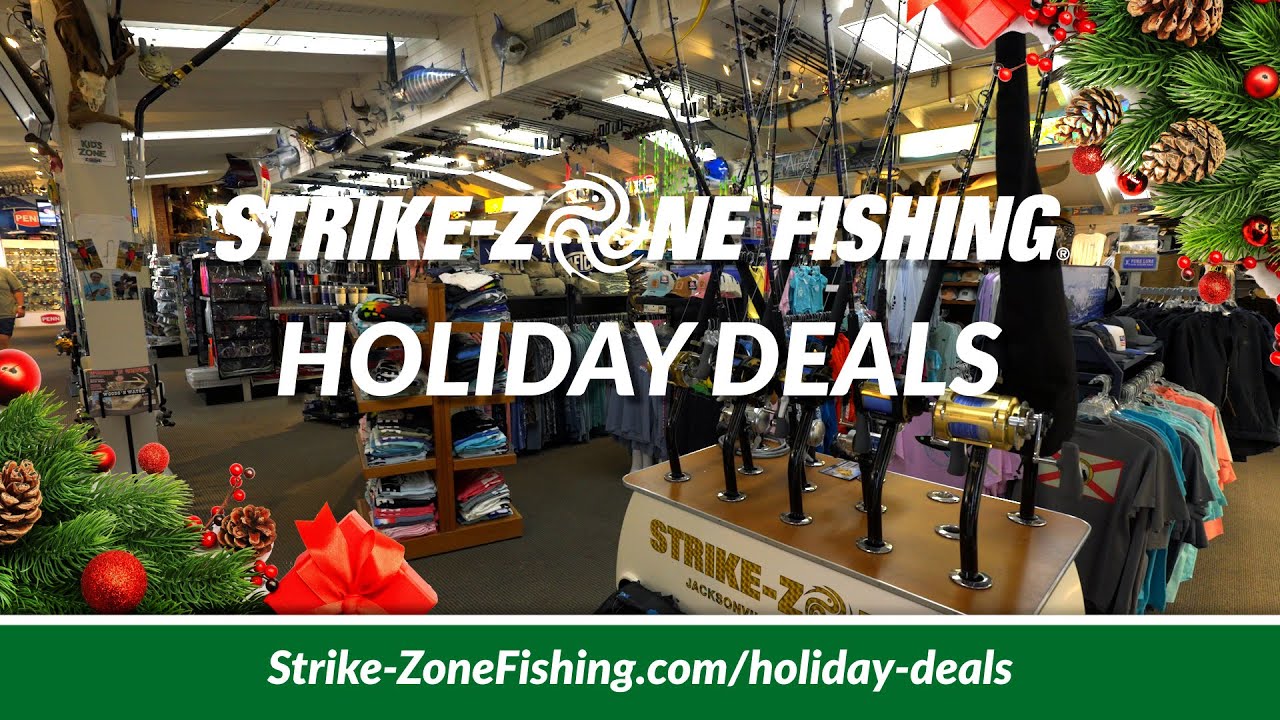 Holiday Deals at Strike-Zone Fishing Jacksonville - YouTube
