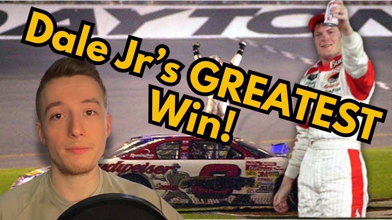 Dale Jr's LEGENDARY Win At Daytona - 2001 Pepsi 400 - YouTube