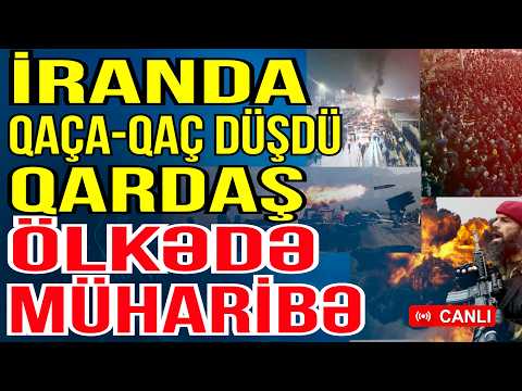 TƏCİLİ! İranda qaça-qaç düşdü - Qardaş ölkədə müharibə başladı - Xəbəriniz Var? - Media Turk TV