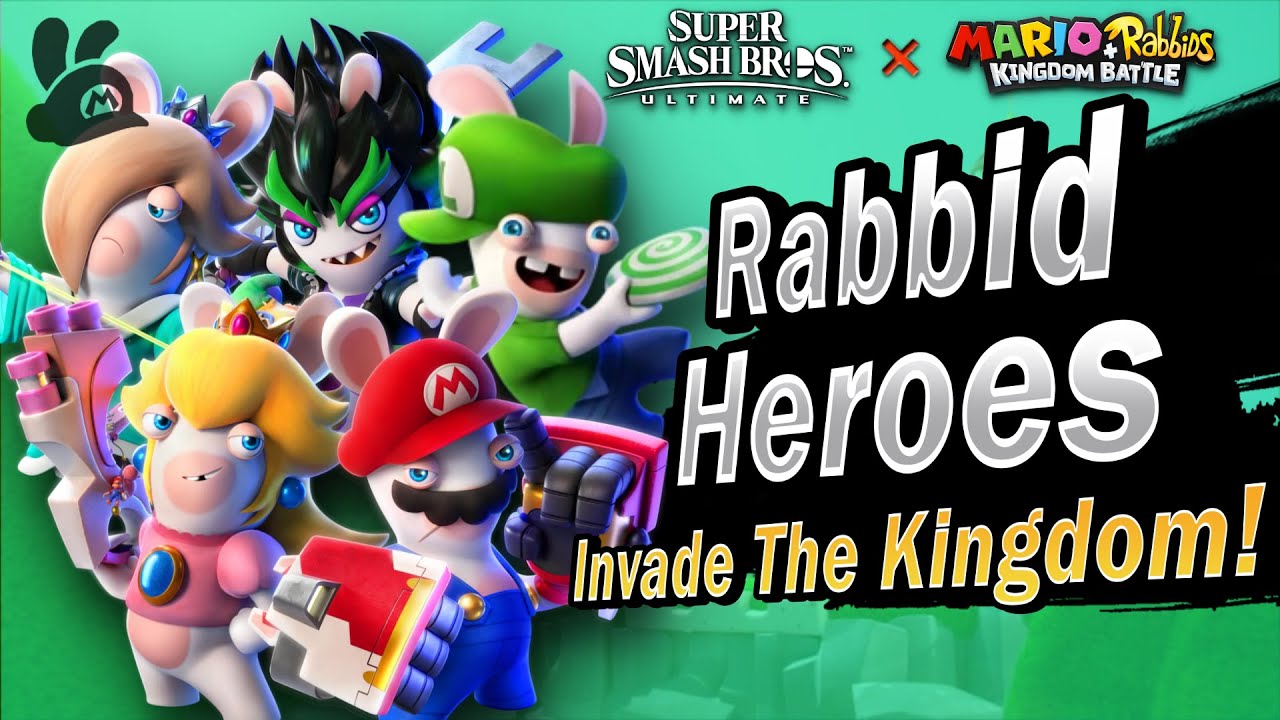 What if The Rabbid Heroes from "Mario + Rabbids" joined Super Smash ...