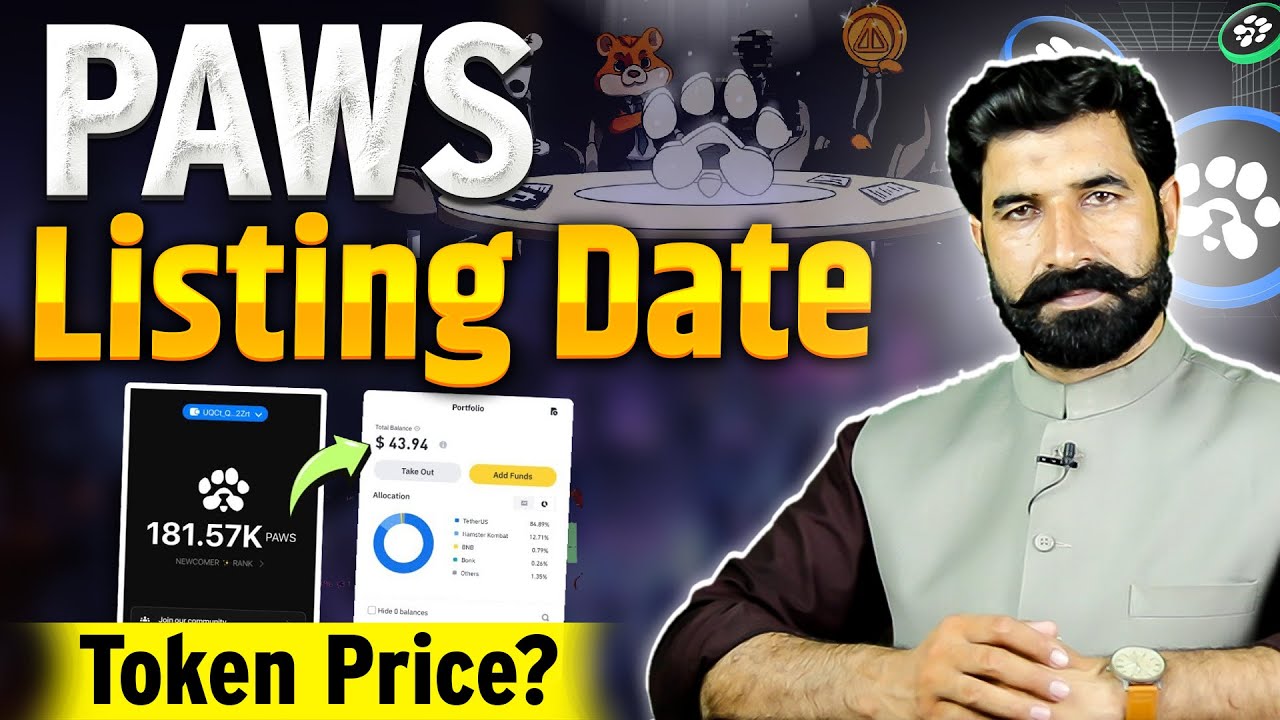 Paws Listing Date | Paws Token Price | Paws Airdrop New Update Today ...