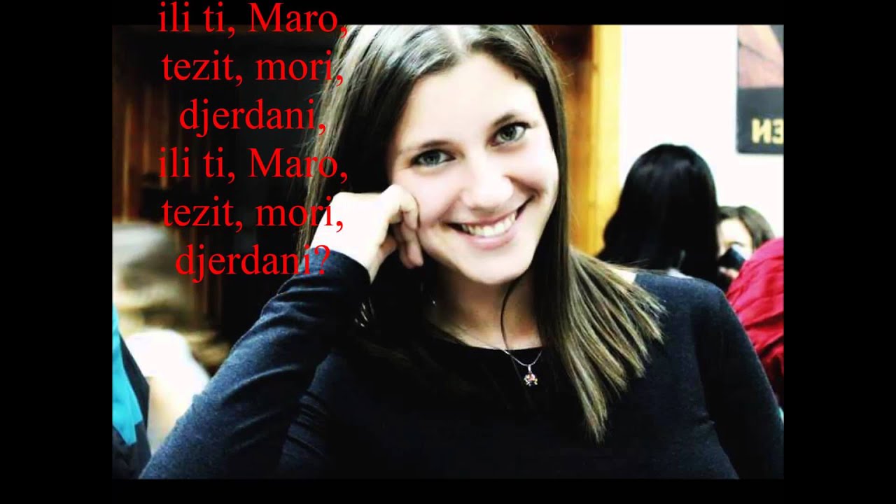 Bojana Marković- Marijo, deli bela kumrijo (tekst) - YouTube