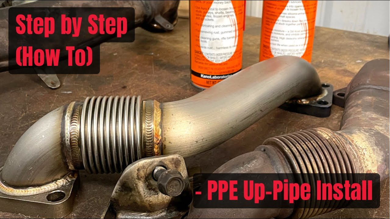 How To Install: PPE Up-Pipe (Passenger Side) 01-16 GM/GMC Duramax - YouTube
