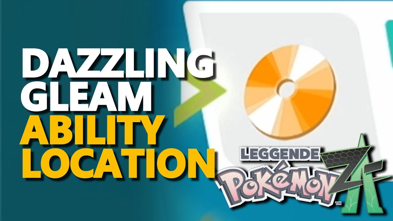 Dazzling Gleam Ability Location Pokemon Legends Z-A - YouTube