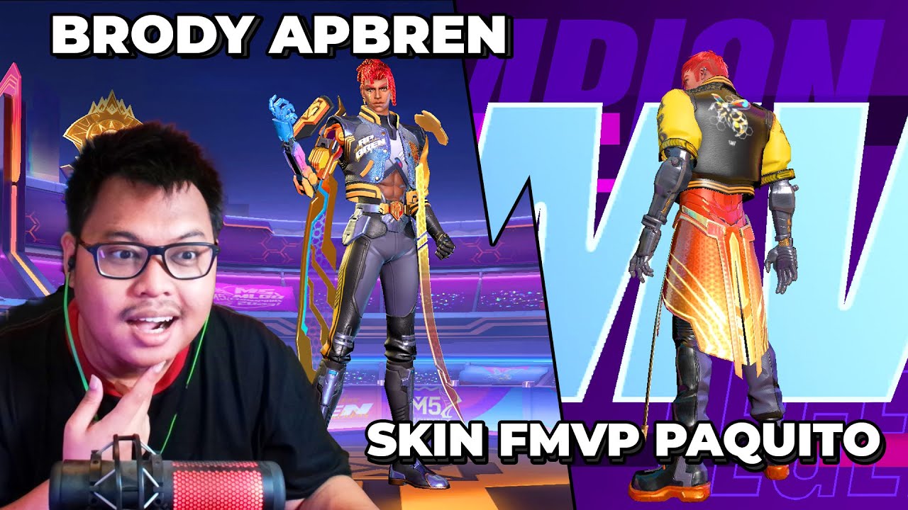MLBB Pakek SKIN BRODY APBREN & FMVP PAQUITO !! AKHIR SEASSON.. - YouTube