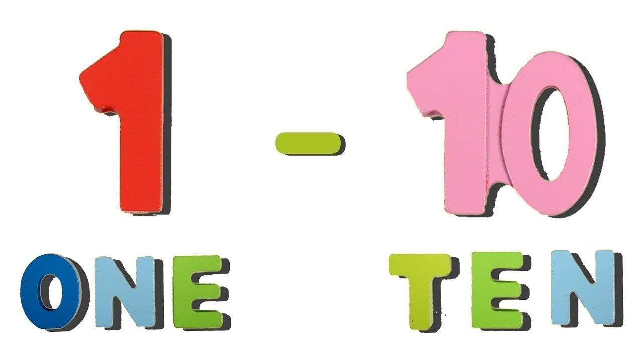 Learning Numbers from 1 To 10 with Play Doh + More Educational Videos ...